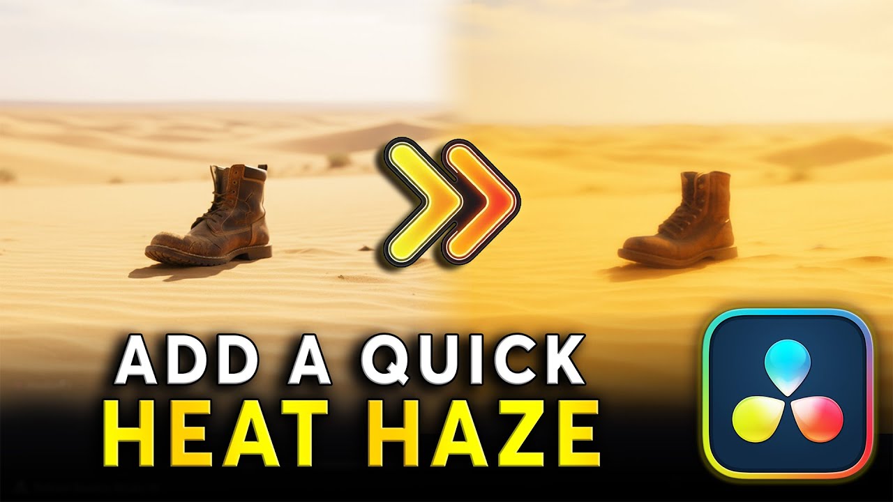 Heat Haze Effect | Davinci Resolve Tutorial - YouTube