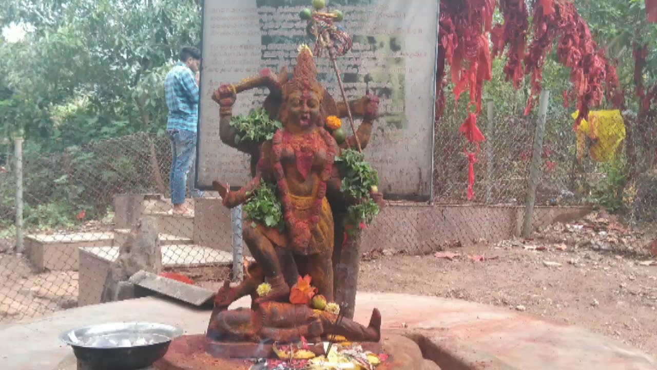Near simhachalam Kala Bhairava temple - YouTube