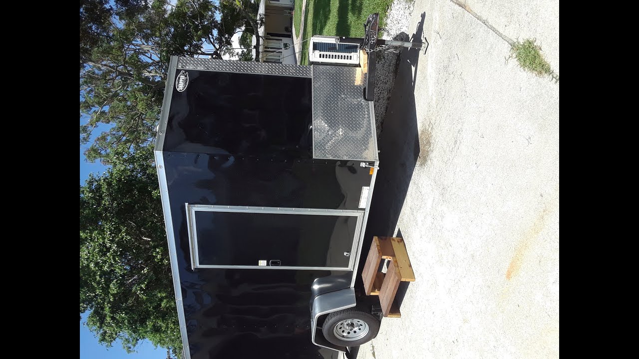 The Tramper - My Cargo Trailer Conversion - YouTube