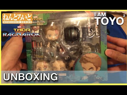 Nendoroid 863 DX Marvel Thor Ragnorok Unboxing│IamToyoToyo - YouTube