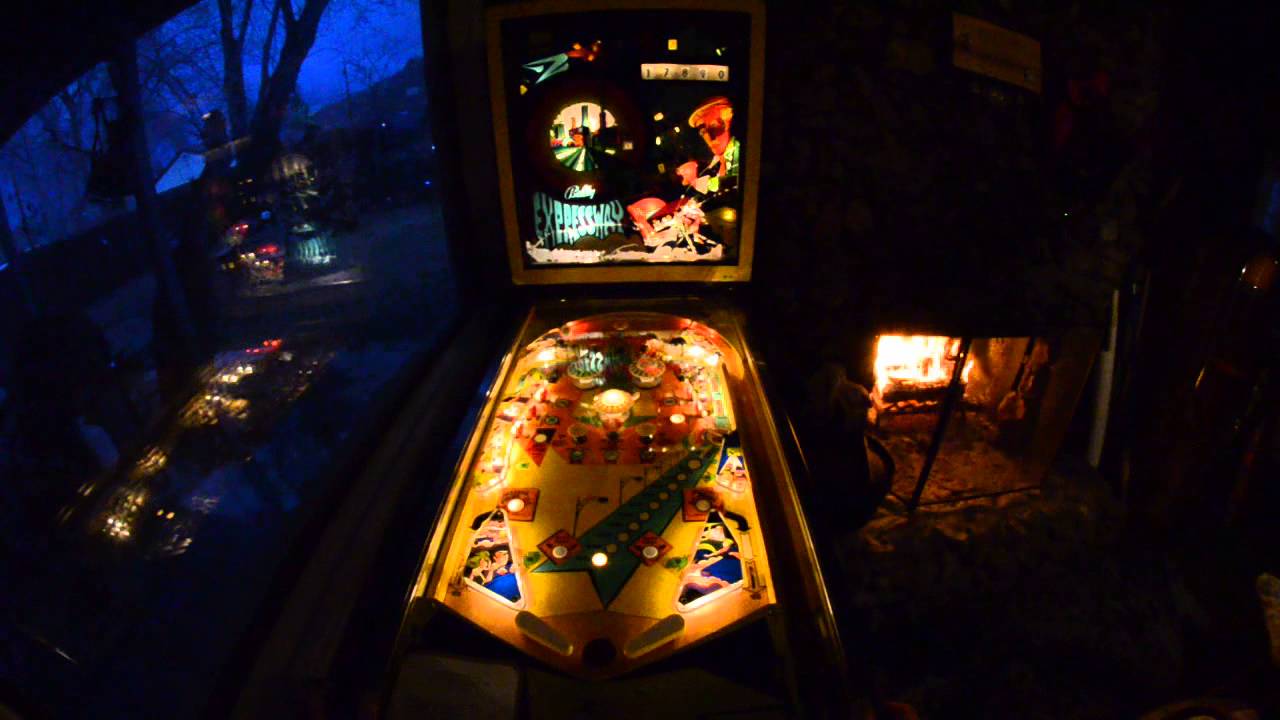 1971 Bally EXPRESSWAY single player Pinball Machine - YouTube