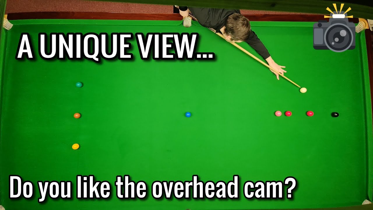 Snooker BIRD'S-EYE View | Do you like it? - YouTube