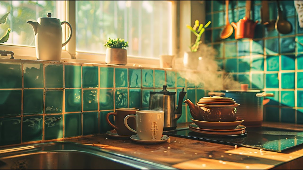 Latino Kitchen Morning — Cozy Cleaning & Cooking Lofi - YouTube