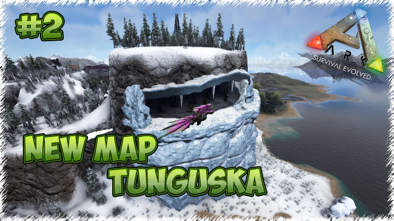 Подводные Пузыри на Новой Карте Tunguska в ARK: Survival Evolved. - YouTube