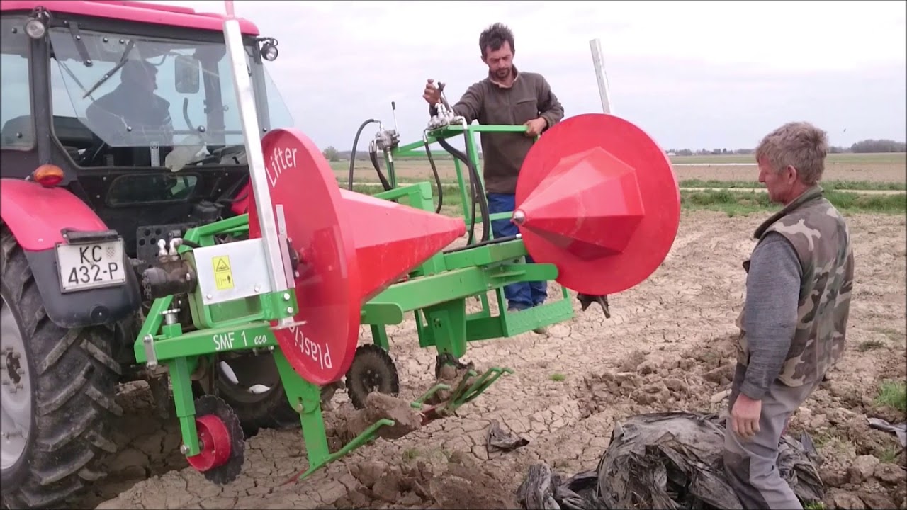Mulch foil removing and lifting machines / Strojevi za uklanjanje i ...