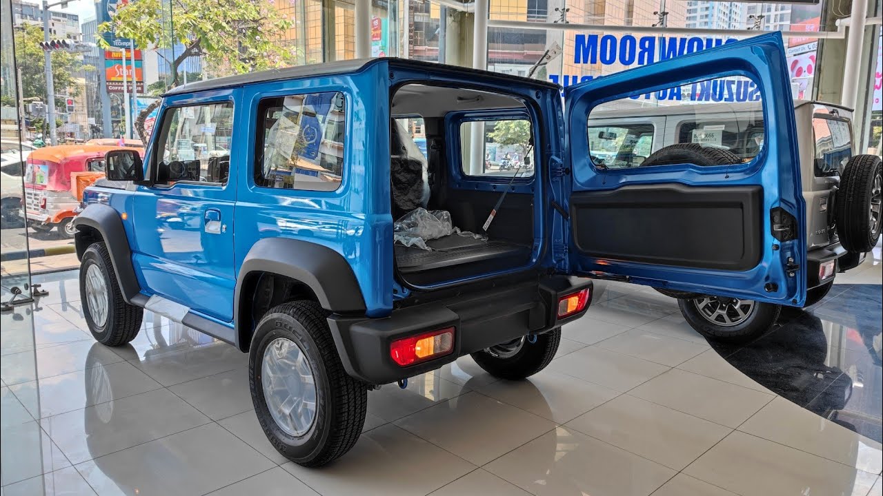NEW 2023 SUZUKI JIMNY 1.5 L GLX - Blue Cooler Exterior and Interior ...