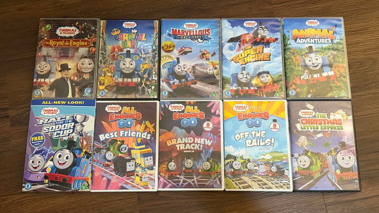 My Thomas & Friends 2020s DVD Collection January 2026 Edition - YouTube