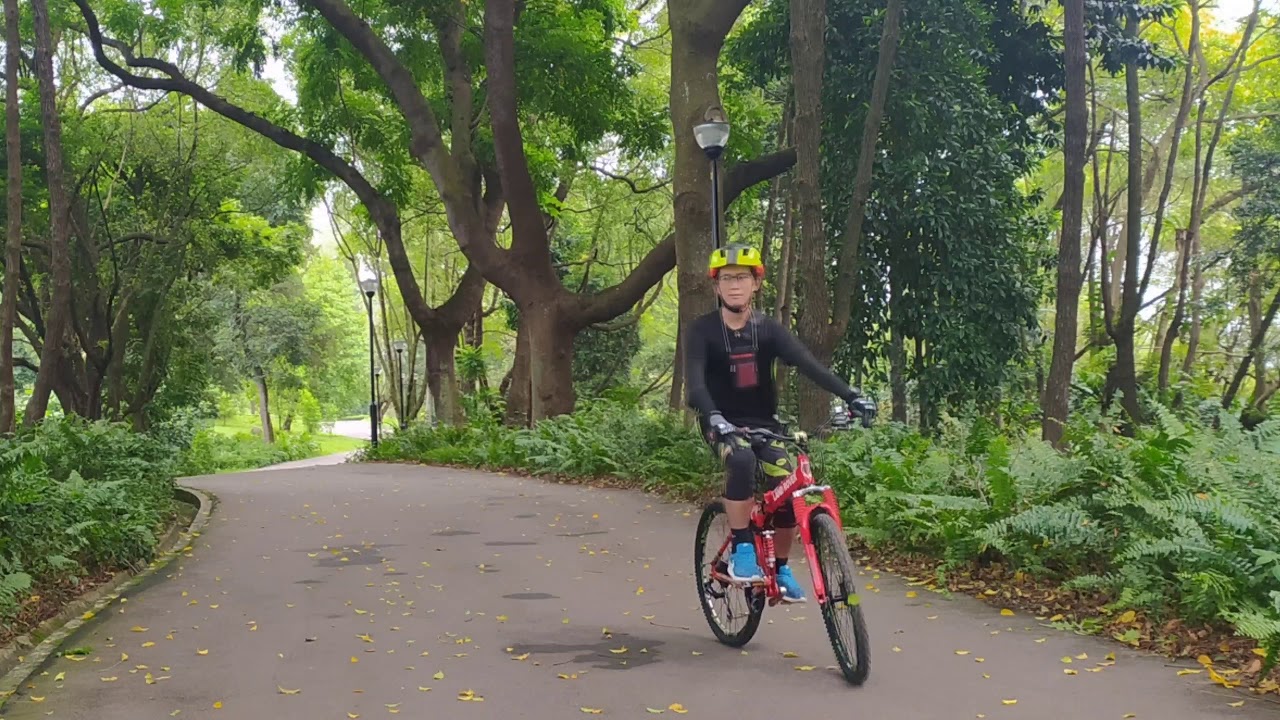 Kent ridge DH bike thrill - YouTube