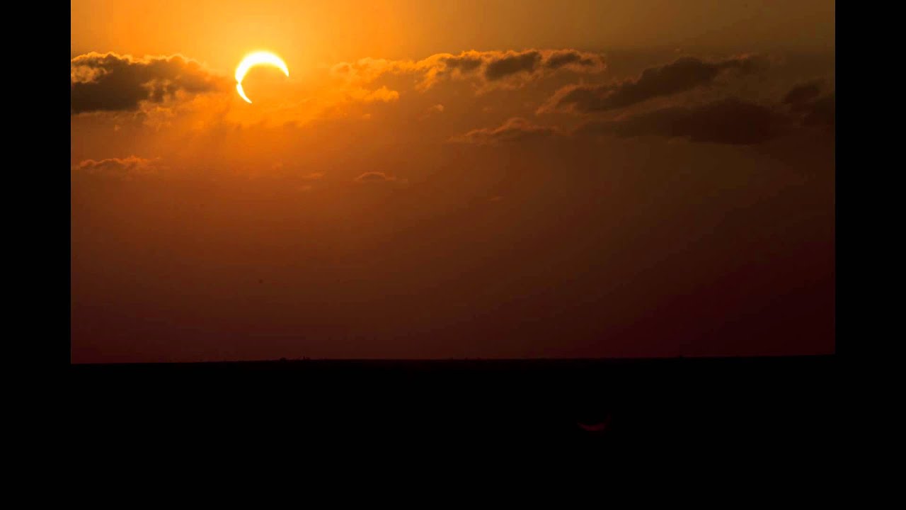 2012 Solar Eclipse - time-lapse - YouTube