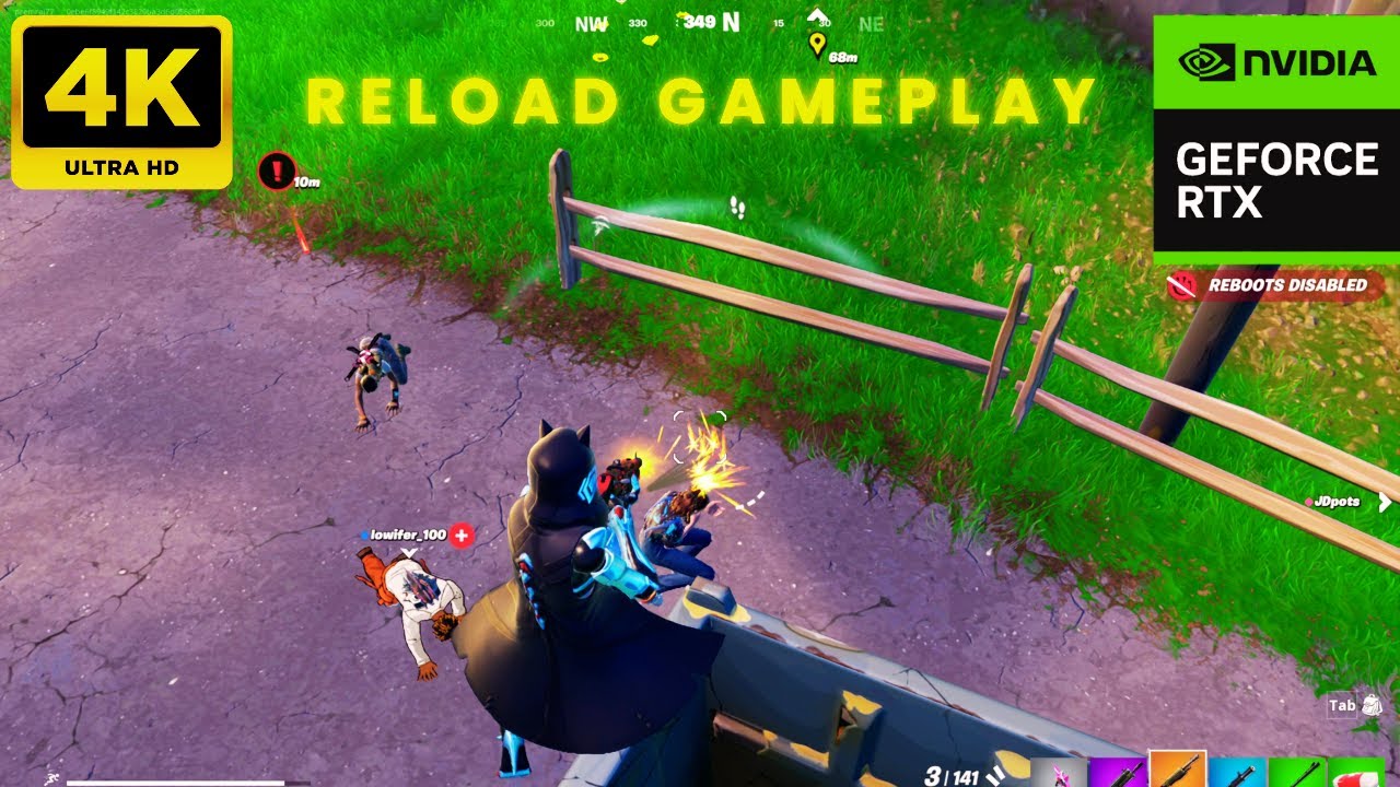 Epic Fortnite Reload Squad Gameplay in HD 4K! 🎮🔥 - YouTube