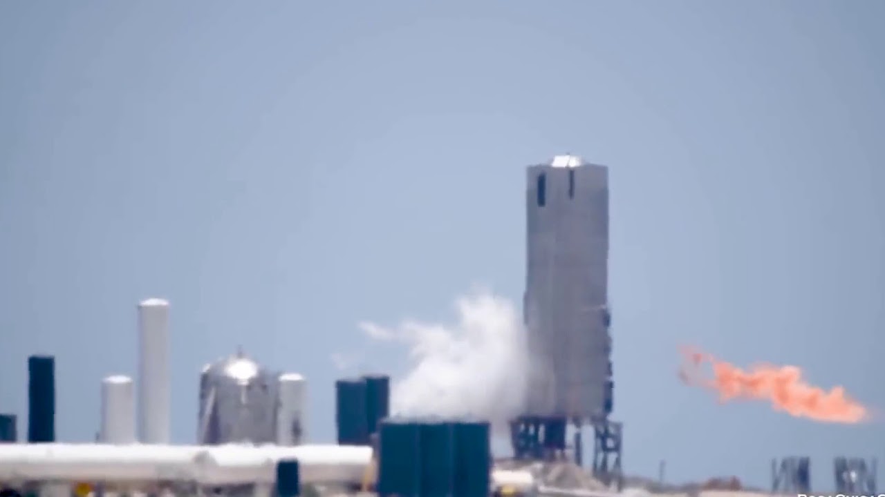 SN4 Static Fire - Birth by fire - YouTube