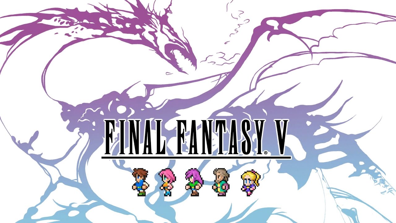 FINAL FANTASY V [48/68] invocation syldra & le temple insulaire (1 ...