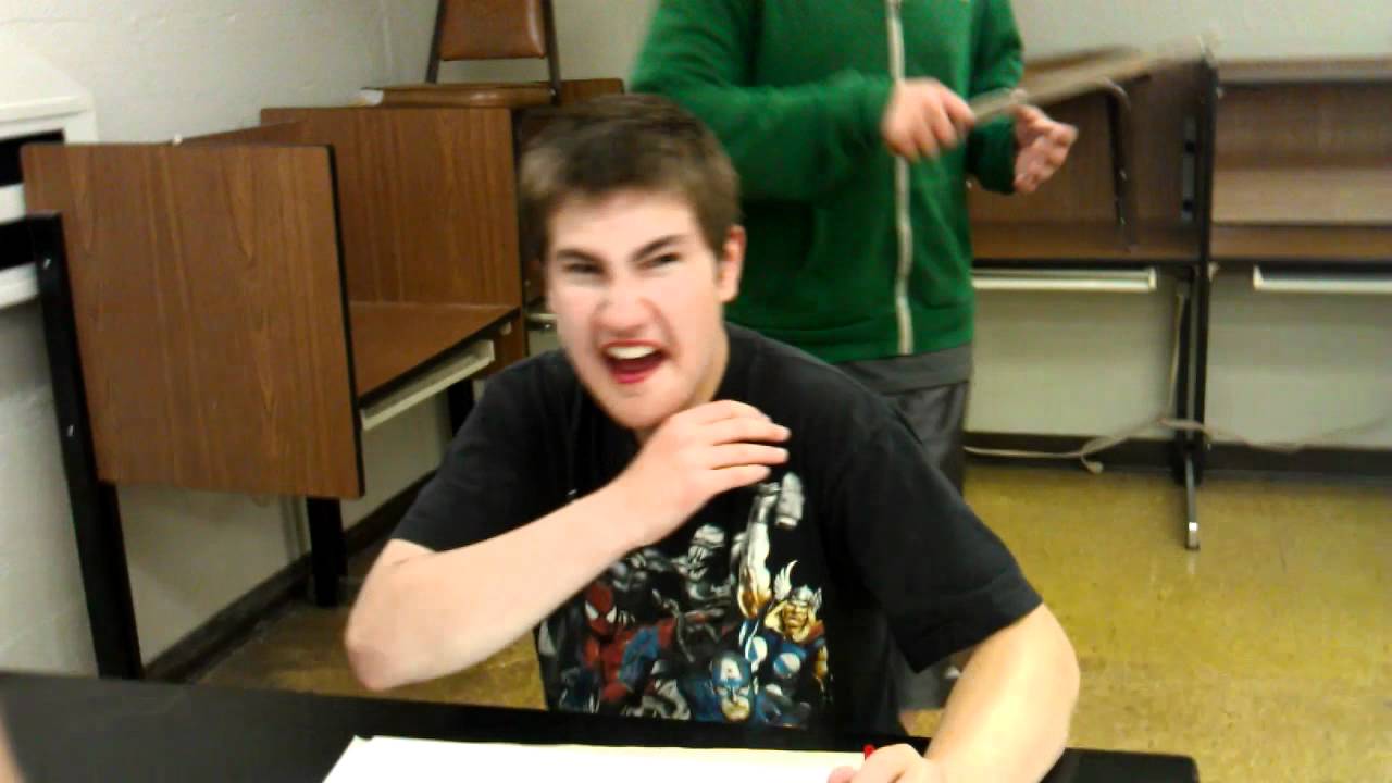 Ruler slap - YouTube