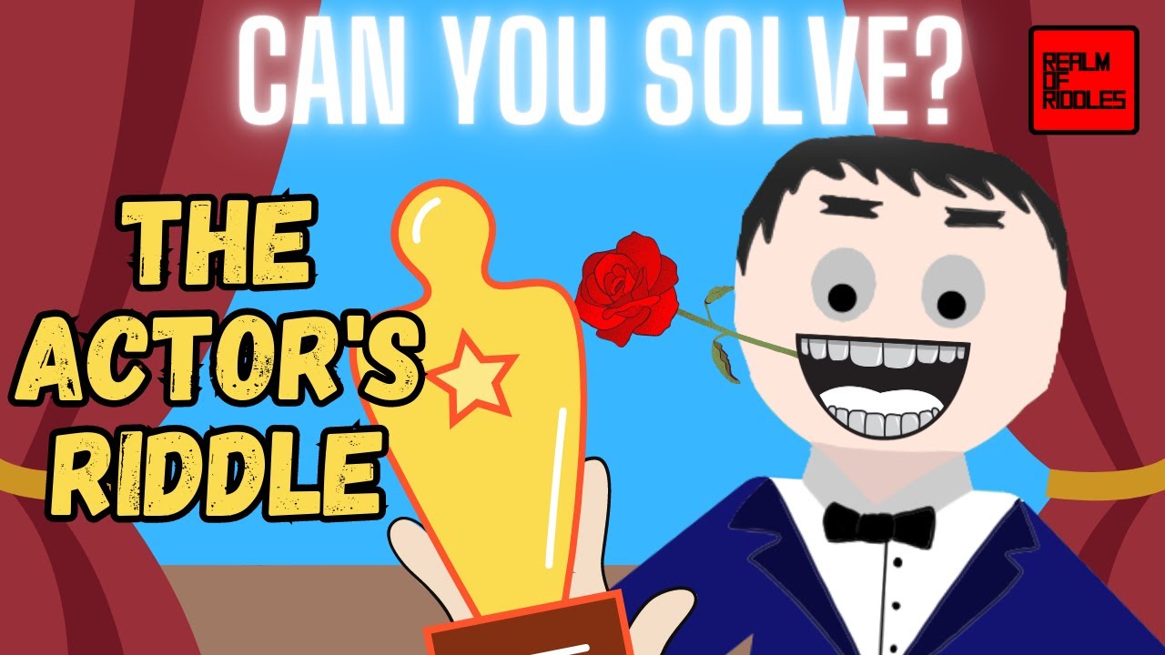 Can YOU solve the Actor's Riddle? - YouTube
