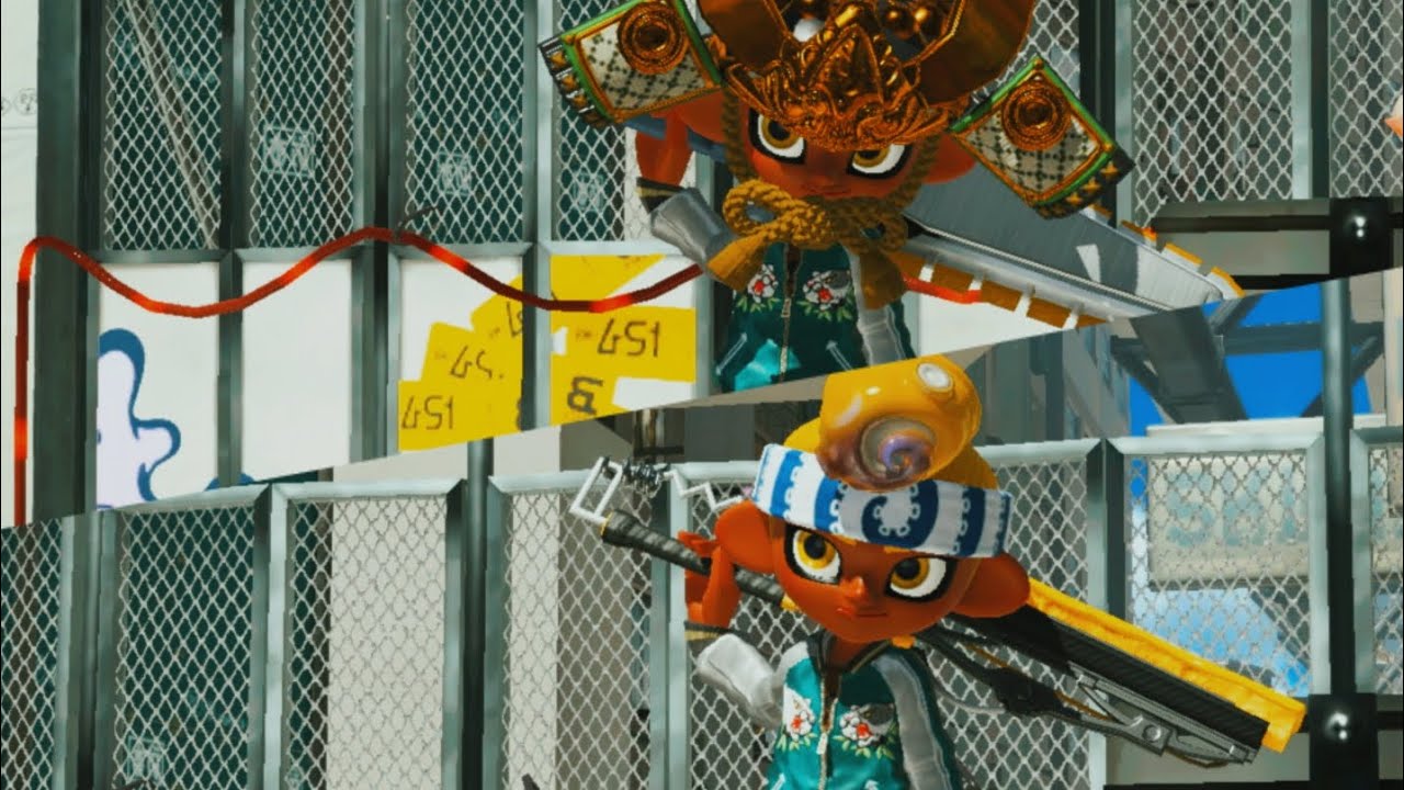 The Blades of chaos | Splatoon 3 Splatana montage - YouTube