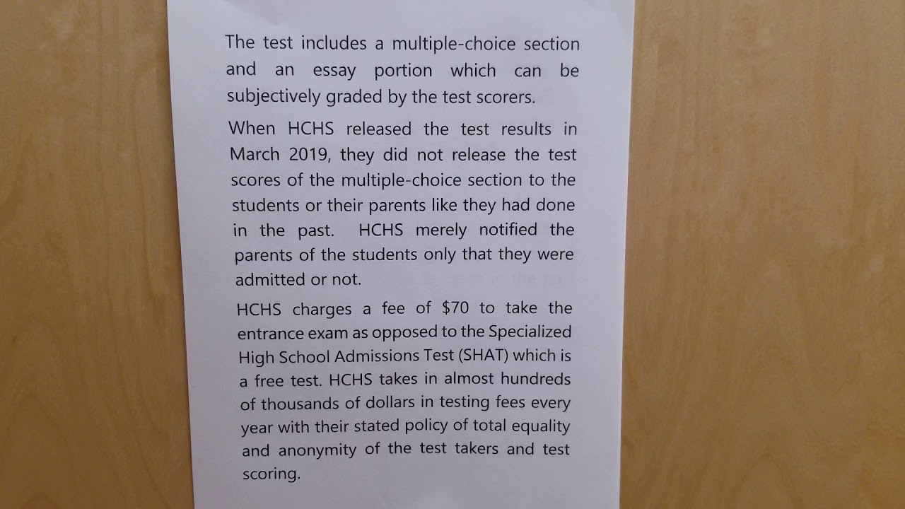 Hunter College High School Admissions Exam- What you don't know about ...