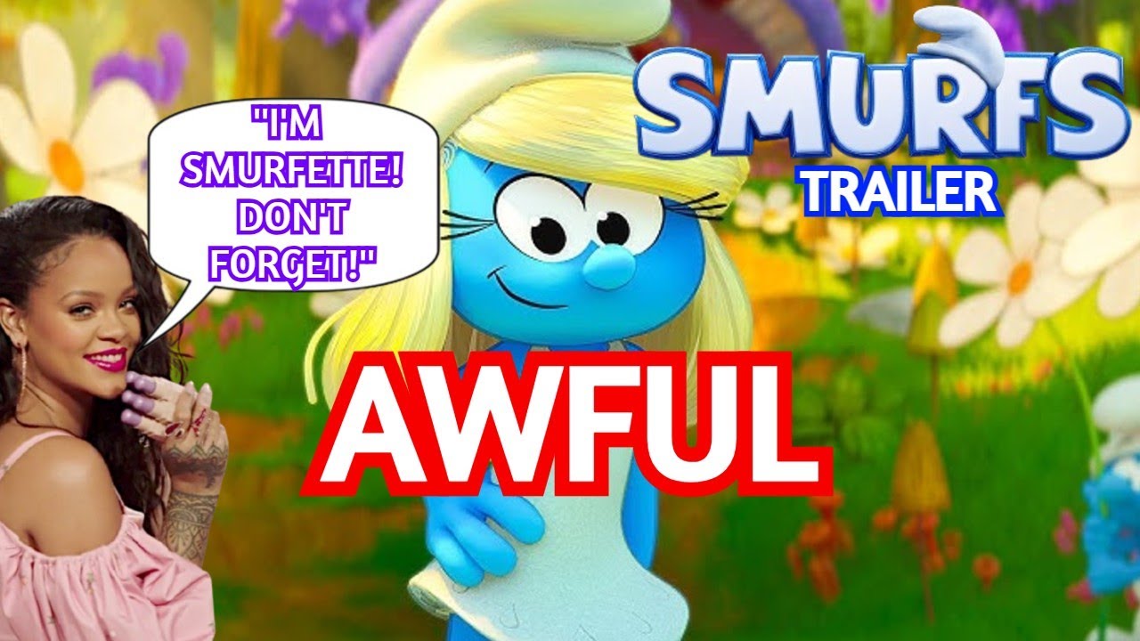 THE ANIMATED SMURF MOVIE Trailer makes the Smurfs feel like RIHANNAS ...