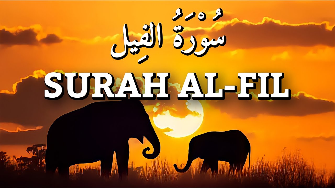 Surah Al-Fil (The Elephant) | Beautiful Al Quran Recitation | سُوْرَۃُ ...