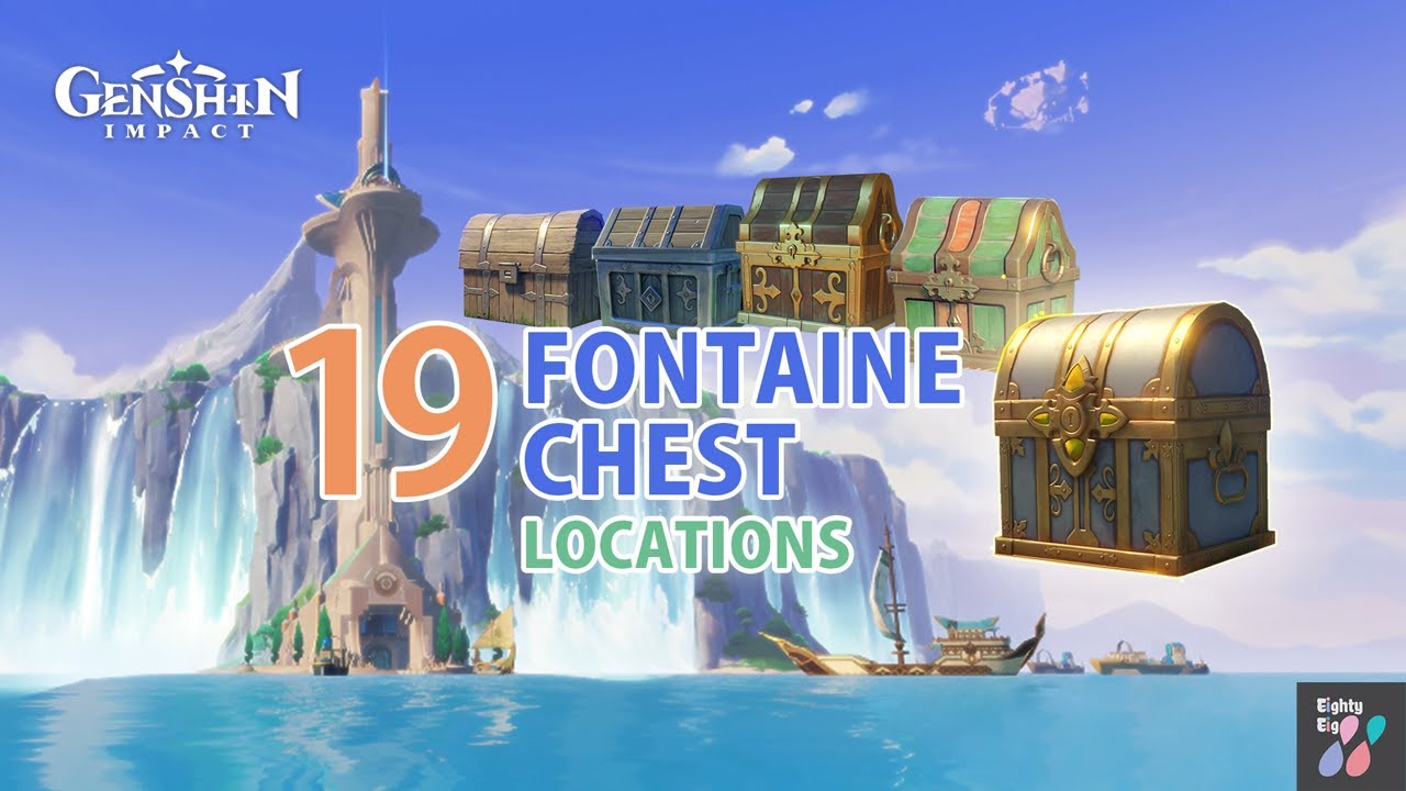 [ Fontaine ] 19 Hidden Chest Locations | Genshin Impact - YouTube