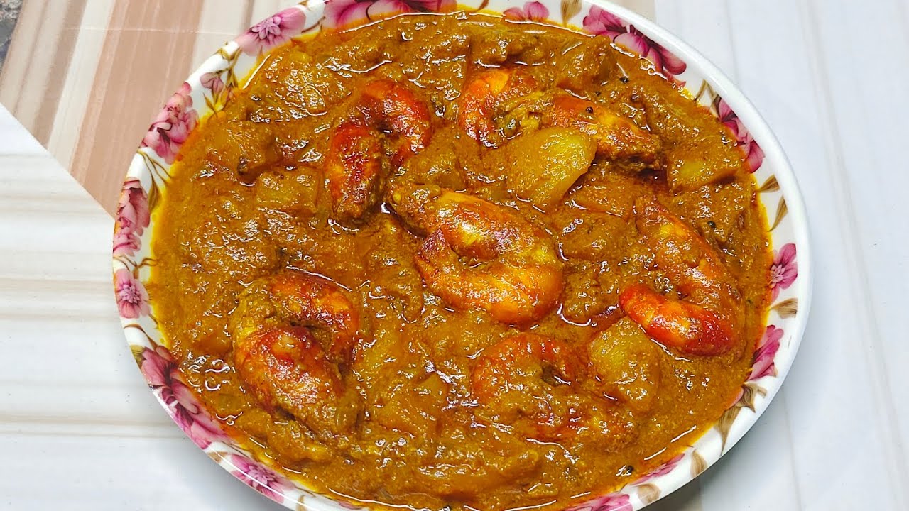 চিংড়ি পোস্ত রেসিপি । Chingri Posto Recipe Bengali Style । Prawn Recipe ...