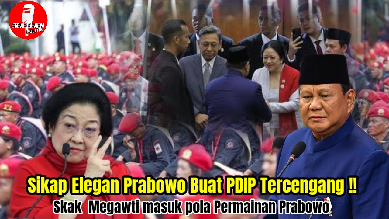 Sikap Elegan PRESIDEN PRABOWO Buat PDIP Tercengang Skak MEGAWATI Masuk ...