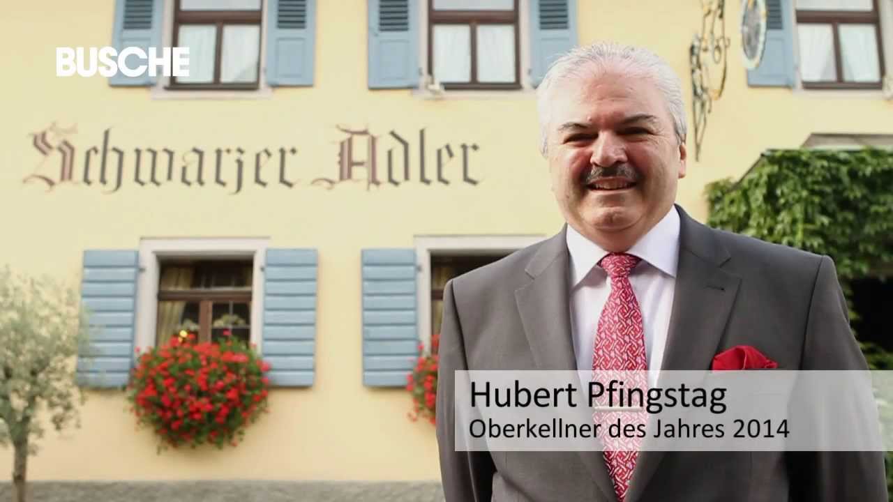 Hubert Pfingstag - Oberkellner des Jahres 2014 - YouTube