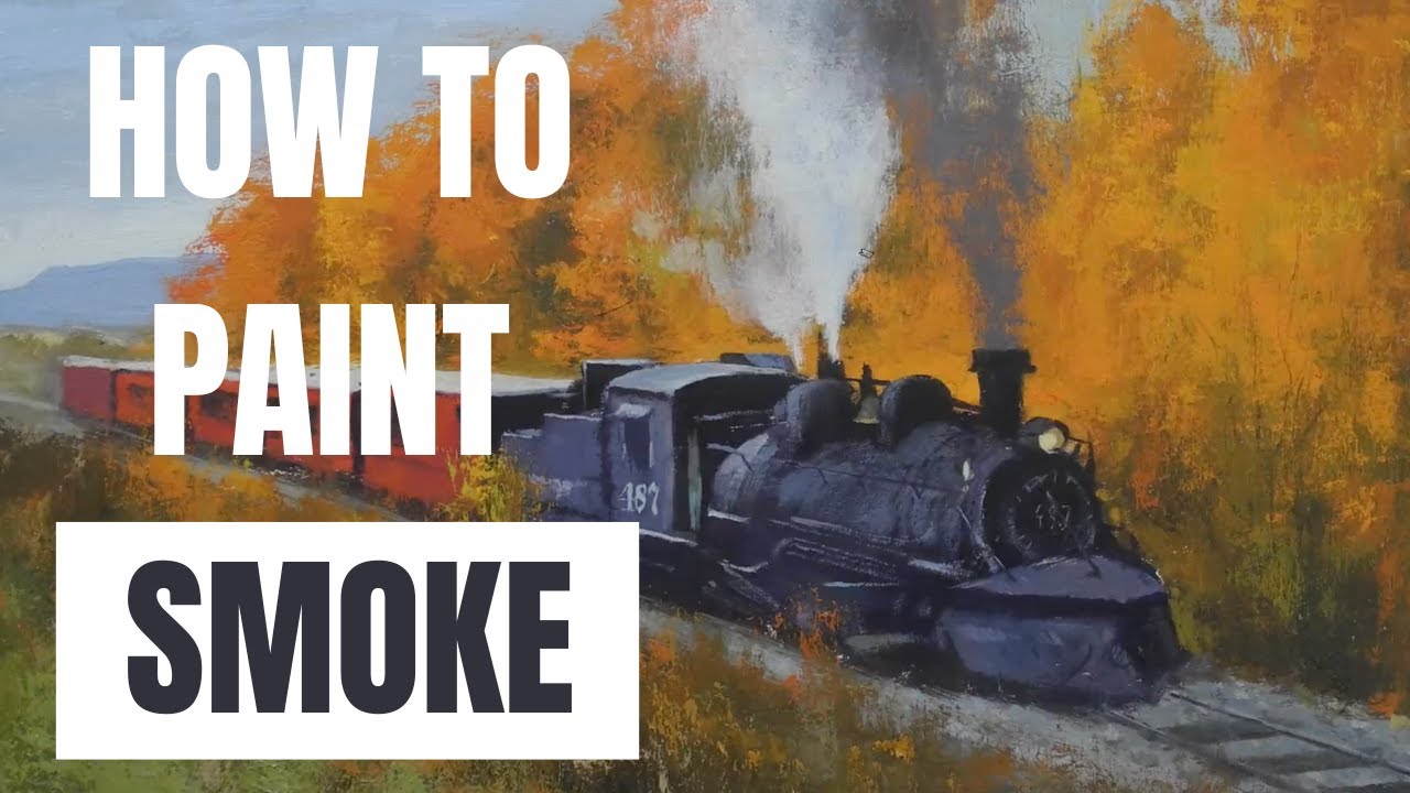How to Paint Steam and Smoke - YouTube