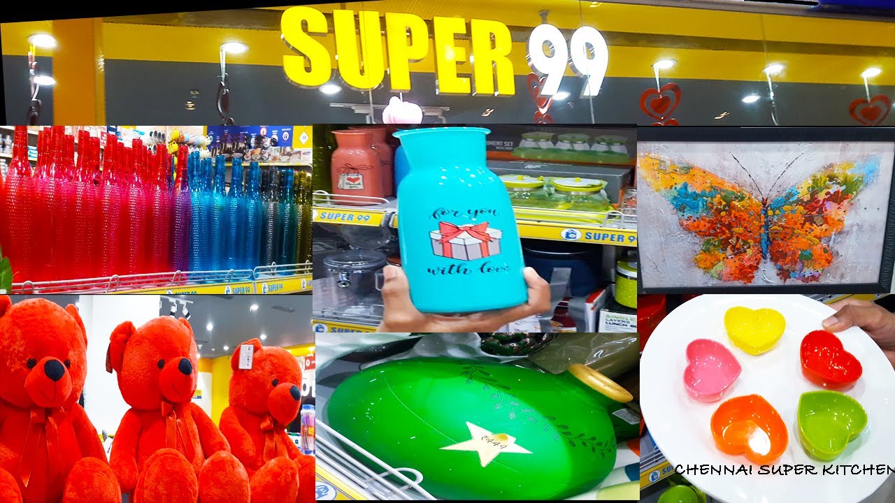 Market 99 | Super 99 Shop tour |Store at VR Mall Chennai | Kitchen ...