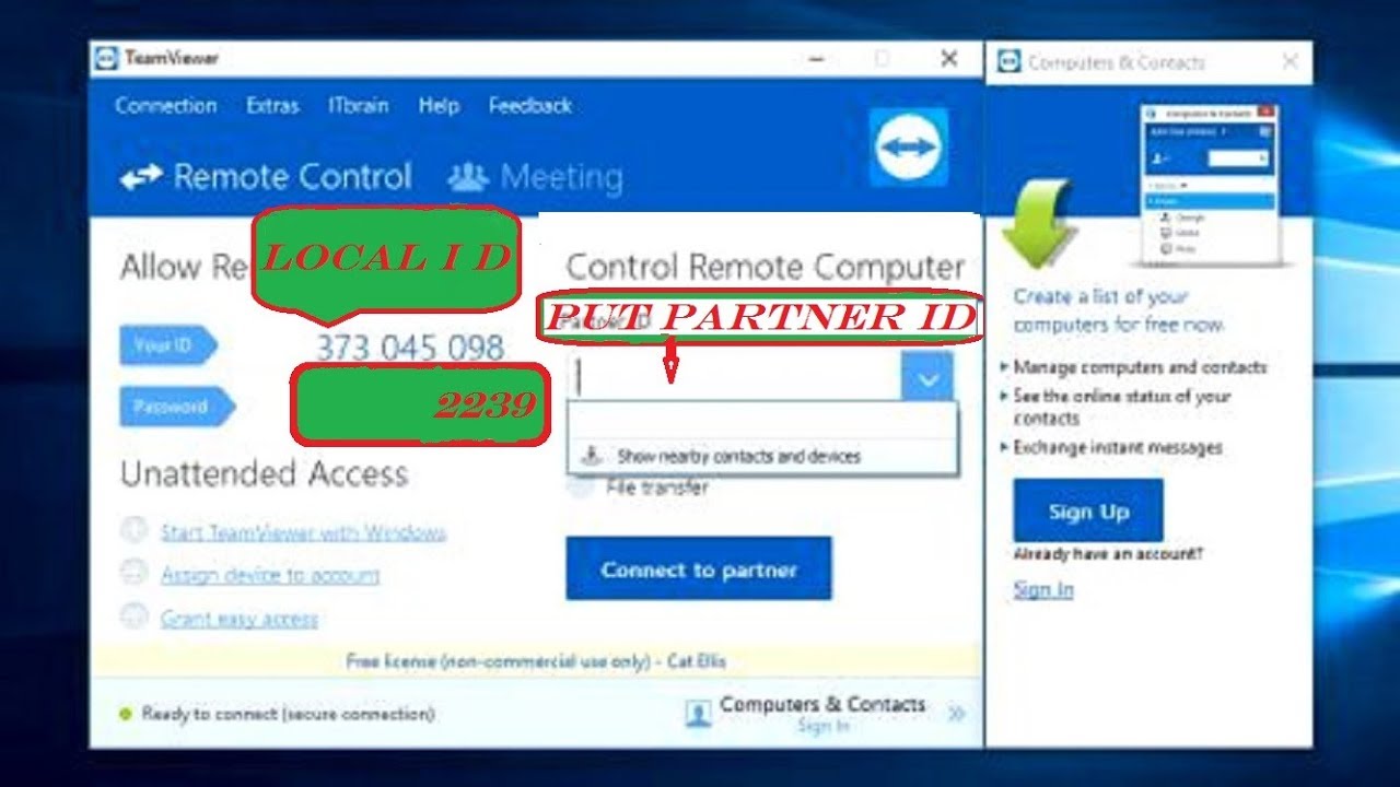 How to Install TeamViewer 10 for Windows 7 8 10 - YouTube