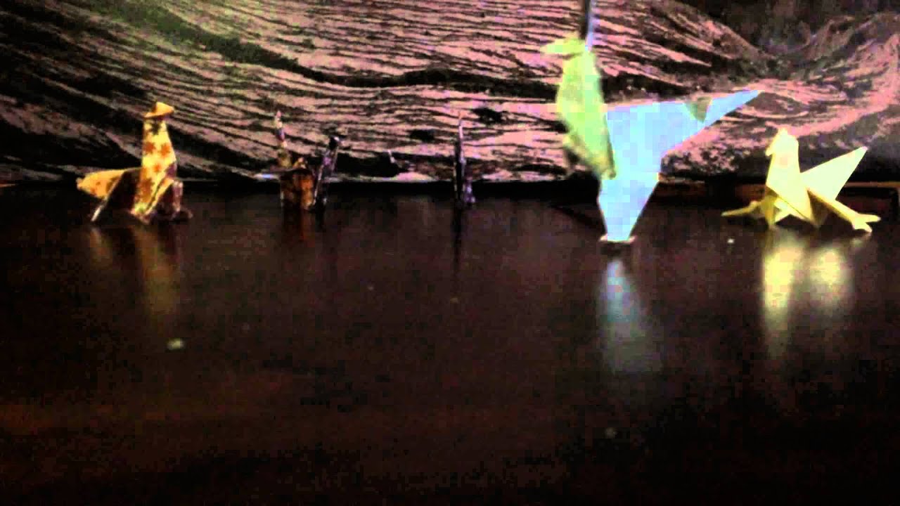 Live Performance Origami ballet - YouTube