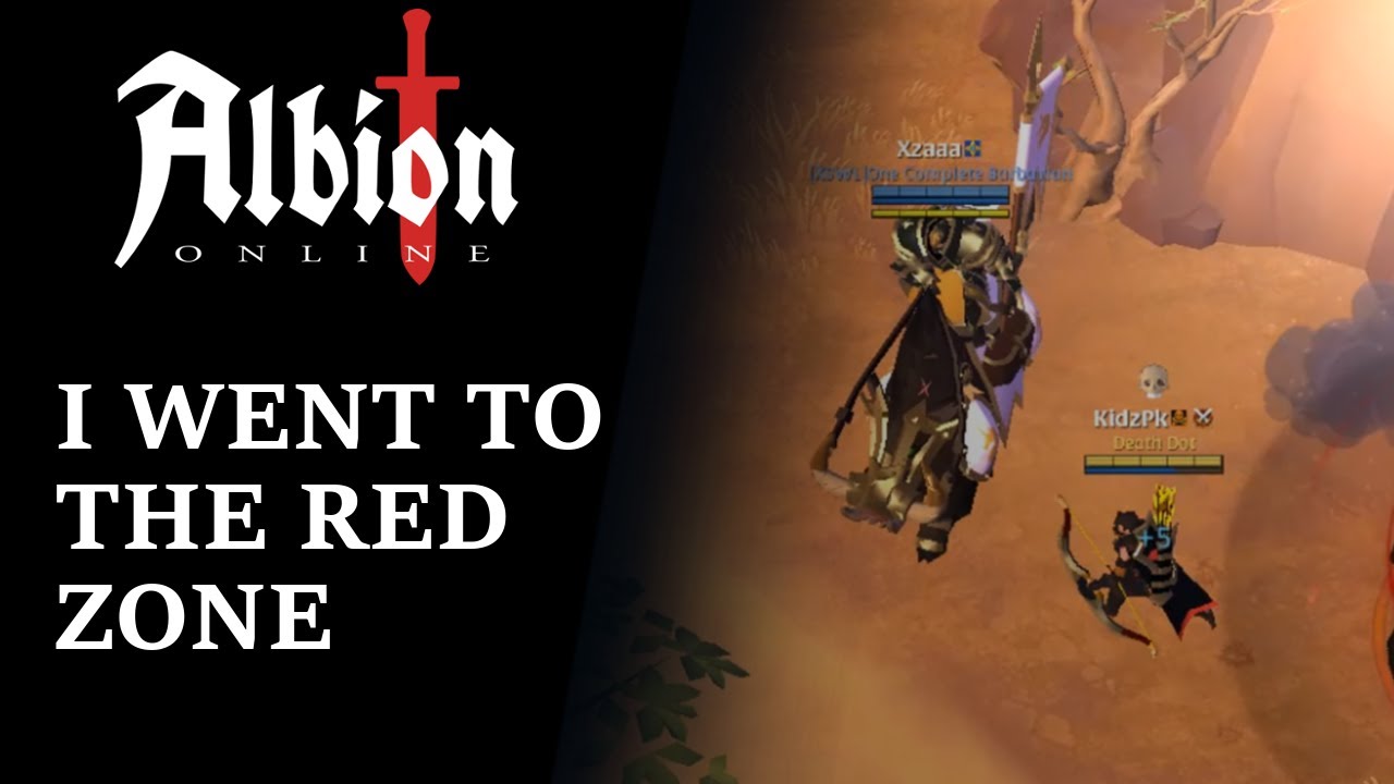 I Went To The Red Zone on Albion Online - YouTube