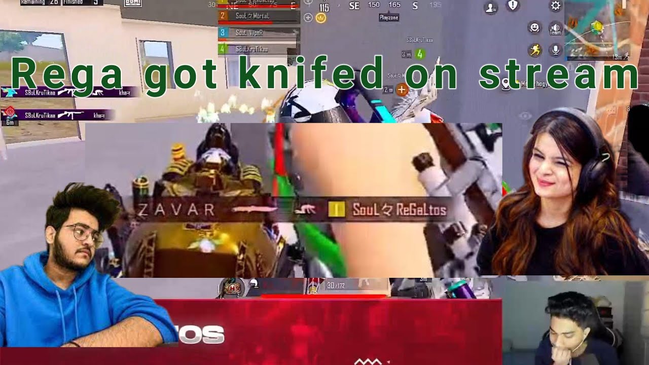 Rega got knifed by random on stream ft @SOULVipeR18 @MortaLyt ...