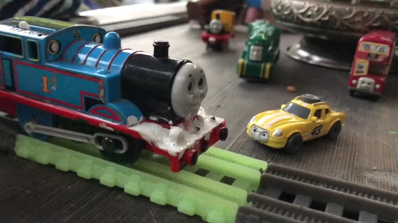Thomas and friends remake ace brave jump - YouTube