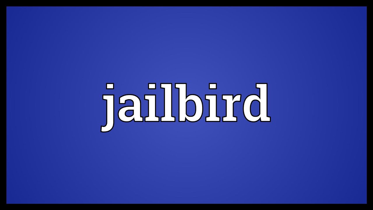 Jailbird Meaning - YouTube