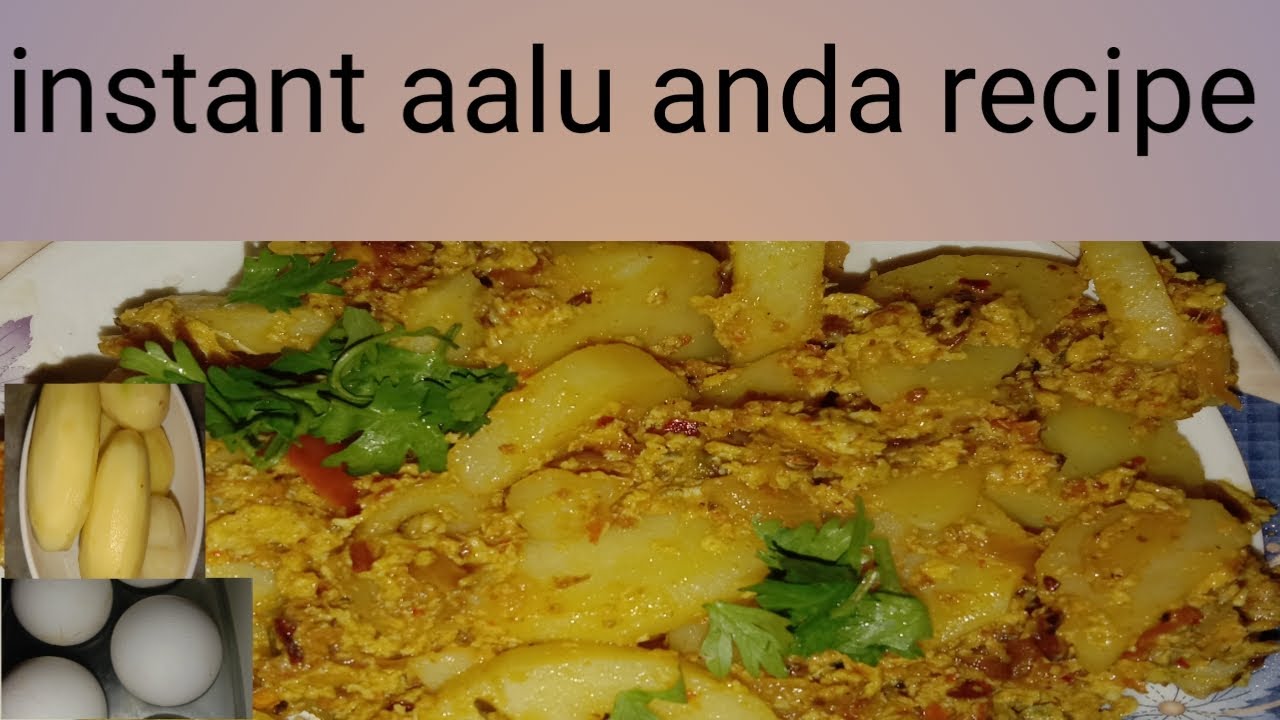 aloo anday recipe | aloo anday ki bhujia recipe | aloo anday - YouTube