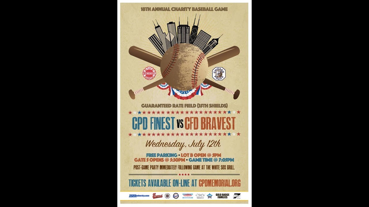 CPD's Video Series Presents: Save the date, CPD vs CFD's Baseball game ...