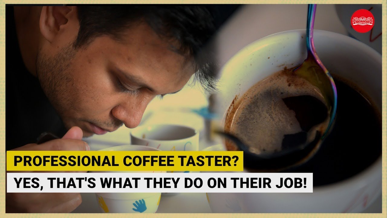 Professional Coffee Tasting? Yes, that's what they do on their job ...