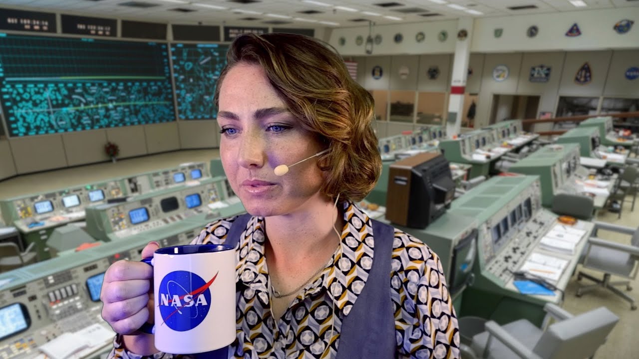 ASMR - 1960's NASA Mission Control - New Crew Arriving at Moon Base ...