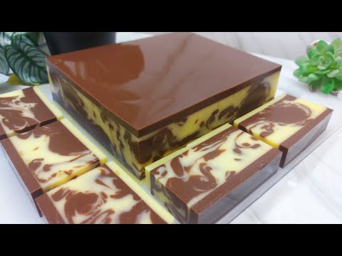 KREASI PUDING YANG CANTIK DAN SEDERHANA  || PUDING LAPIS COKLAT VANILLA SUSU, MUDAH ENAK