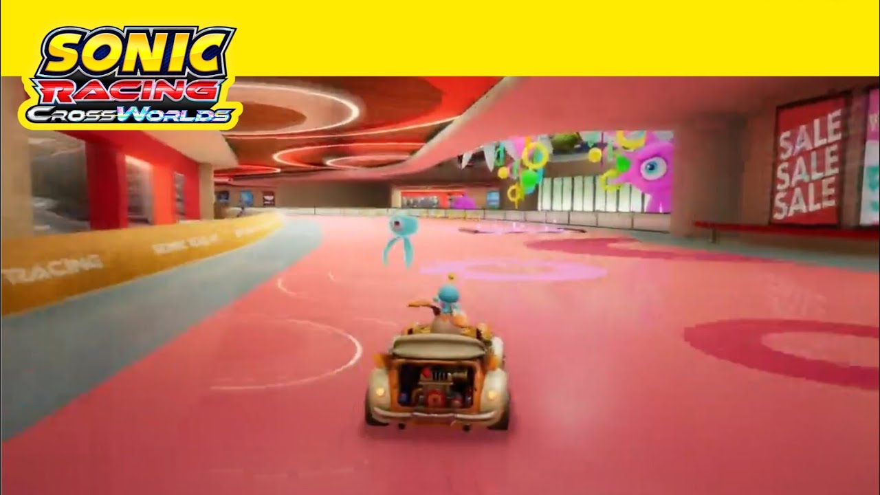 Colourful Mall Preview-Sonic Racing: Crossworlds - YouTube