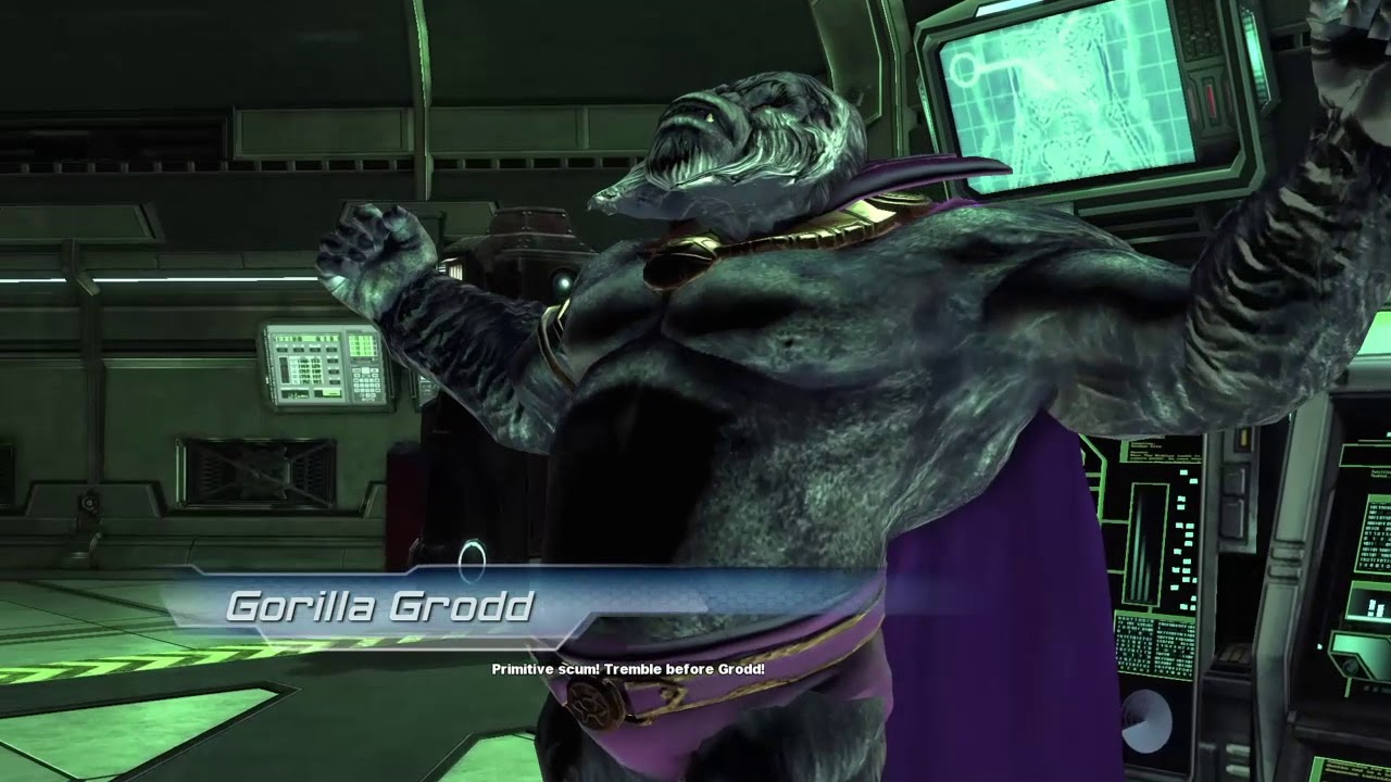 Dc Universe super hero boss battle (Gorod) - YouTube