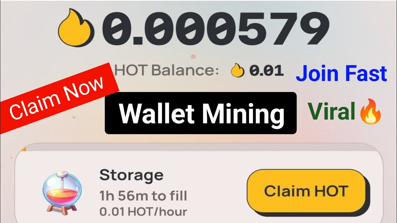 Claim $HOT 🔥 Near Wallet Mining App 2024 | New Mining Site 2024 - YouTube