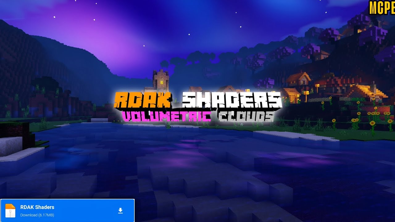 RDAK Shader For Minecraft Pe 1.21 |Best Mcpe Shaders 1.21+ | Game Load - YouTube