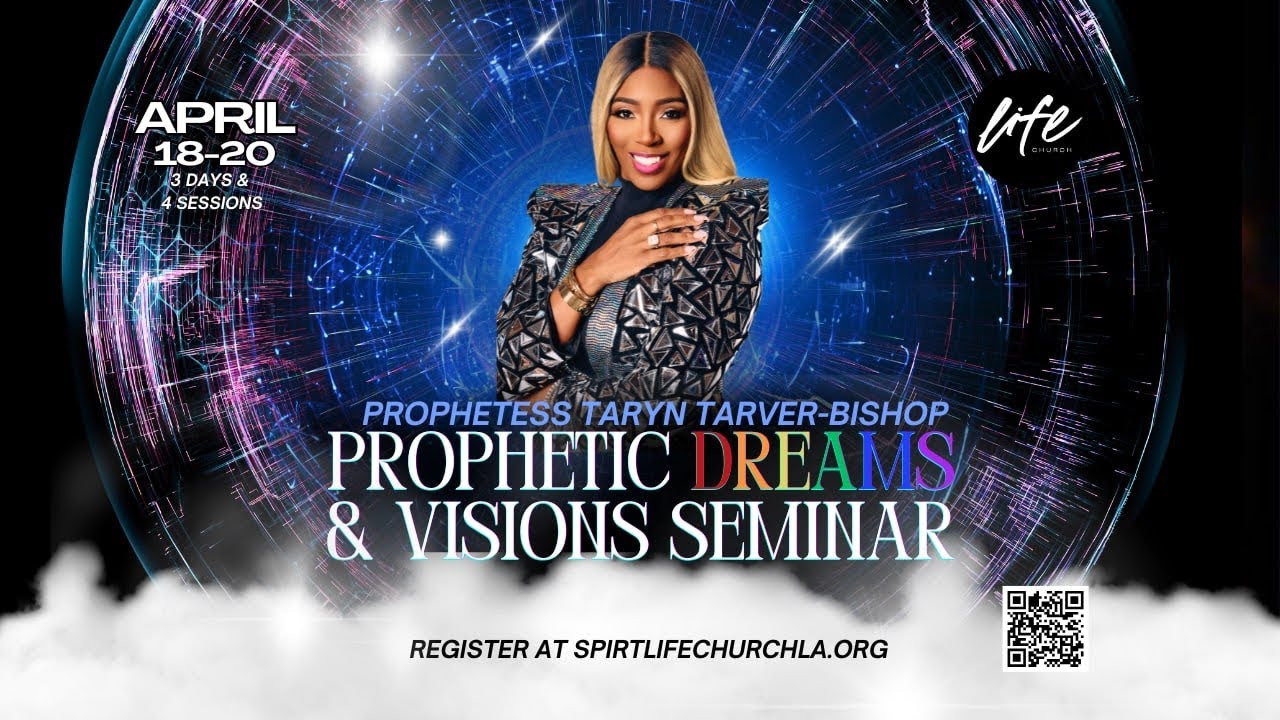 UNLOCK THE POWER OF PROPHETIC DREAMS! | PROPHETESS TARYN TARVER-BISHOP ...