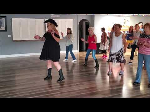 That Honky Tonk Highway Line Dance By Maggie Shipley Lesson With Lisa At The Crystal Ballroom On ...
