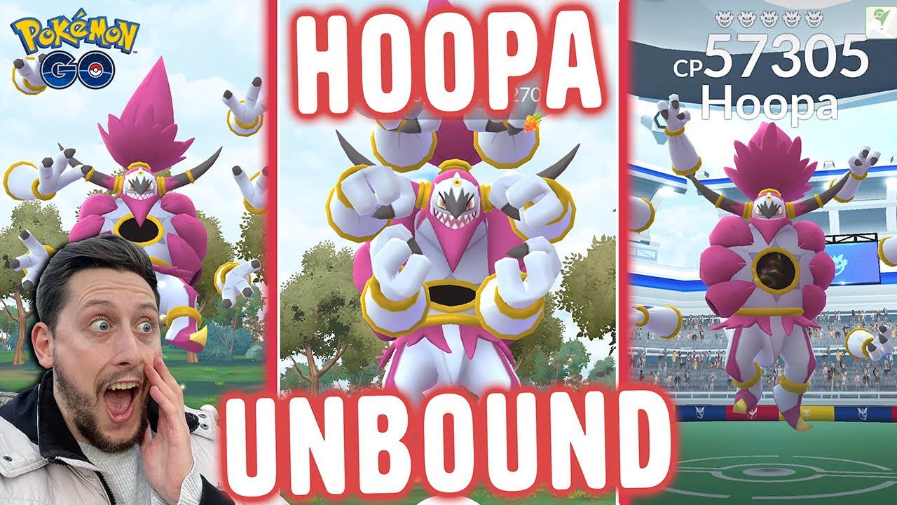 *Hoopa Unbound* Returns in it's Pokemon GO Raid Day! - YouTube