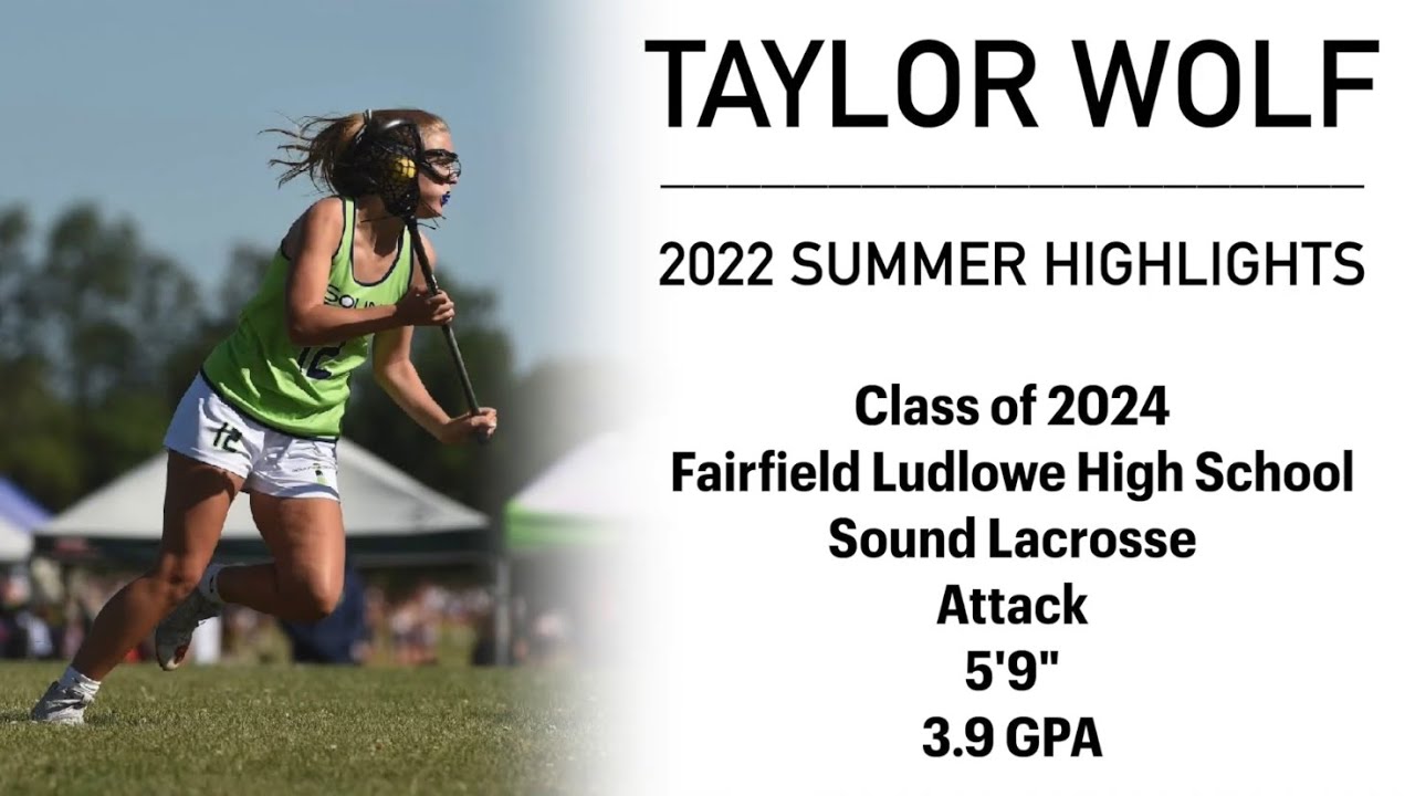 Taylor Wolf (Class of 2024) 2022 Summer Lacrosse Highlights - YouTube