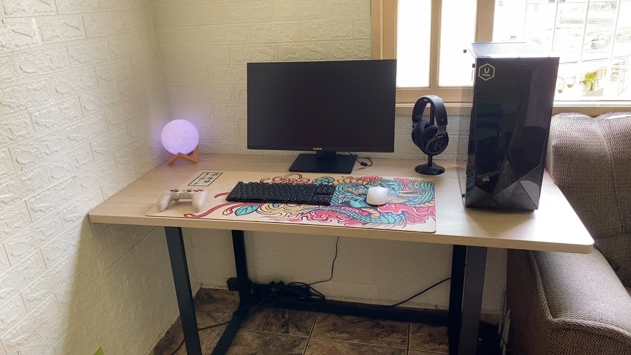 Montando a Mesa Nova - Tive que trocar a Mesa do meu Setup - YouTube