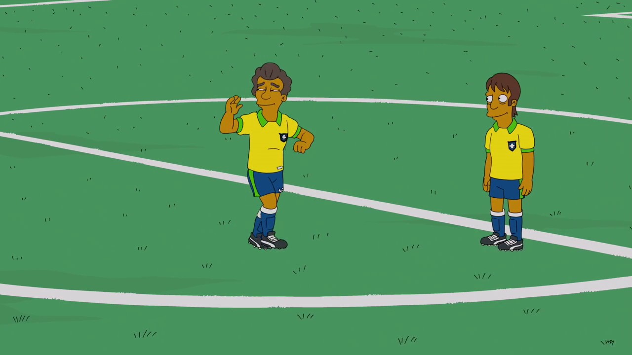 The Simpsons soccer joke - YouTube
