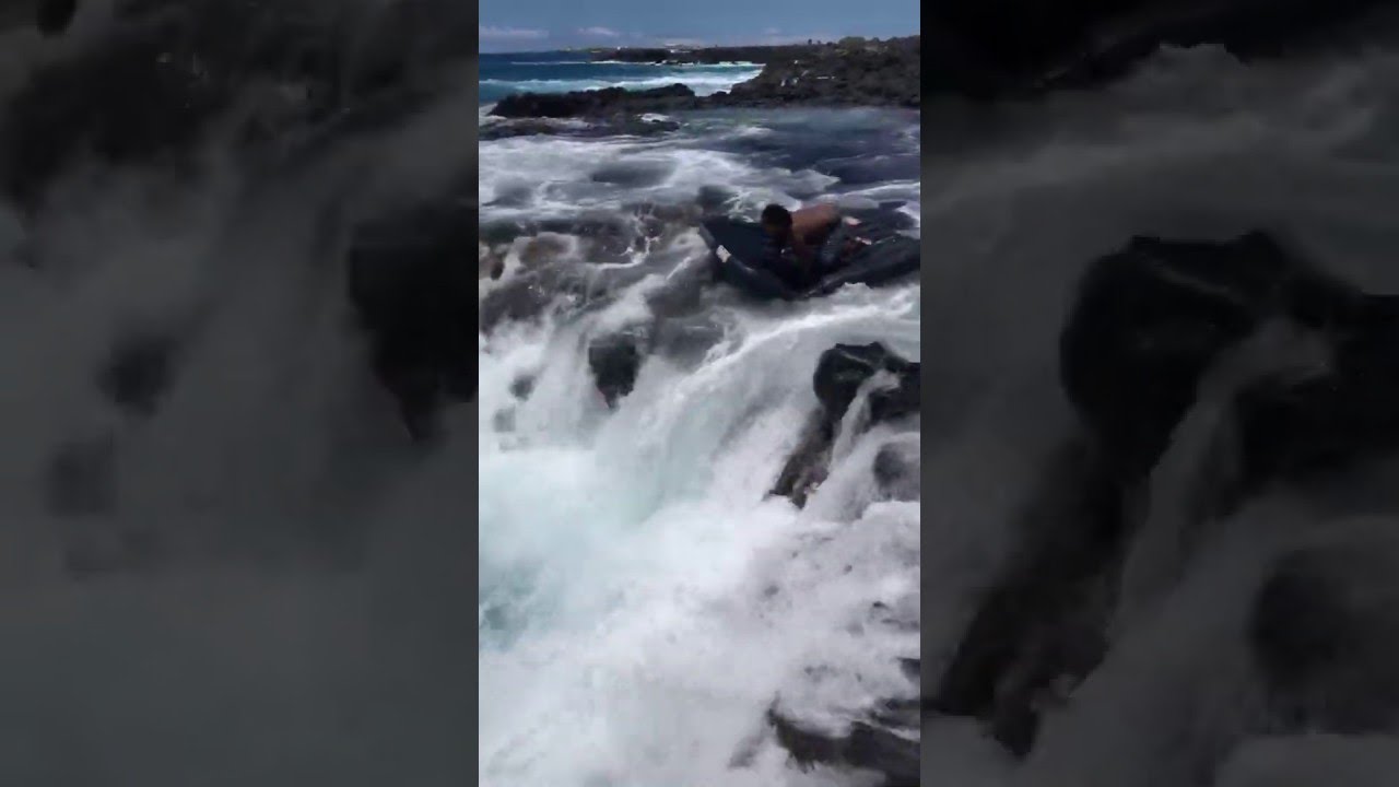 Waterfall Float Fail || ViralHog - YouTube